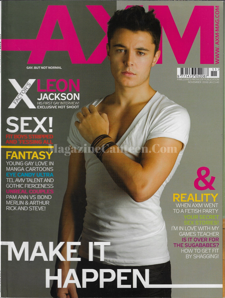 AXM Magazine - Leon Jackson – magazine canteen
