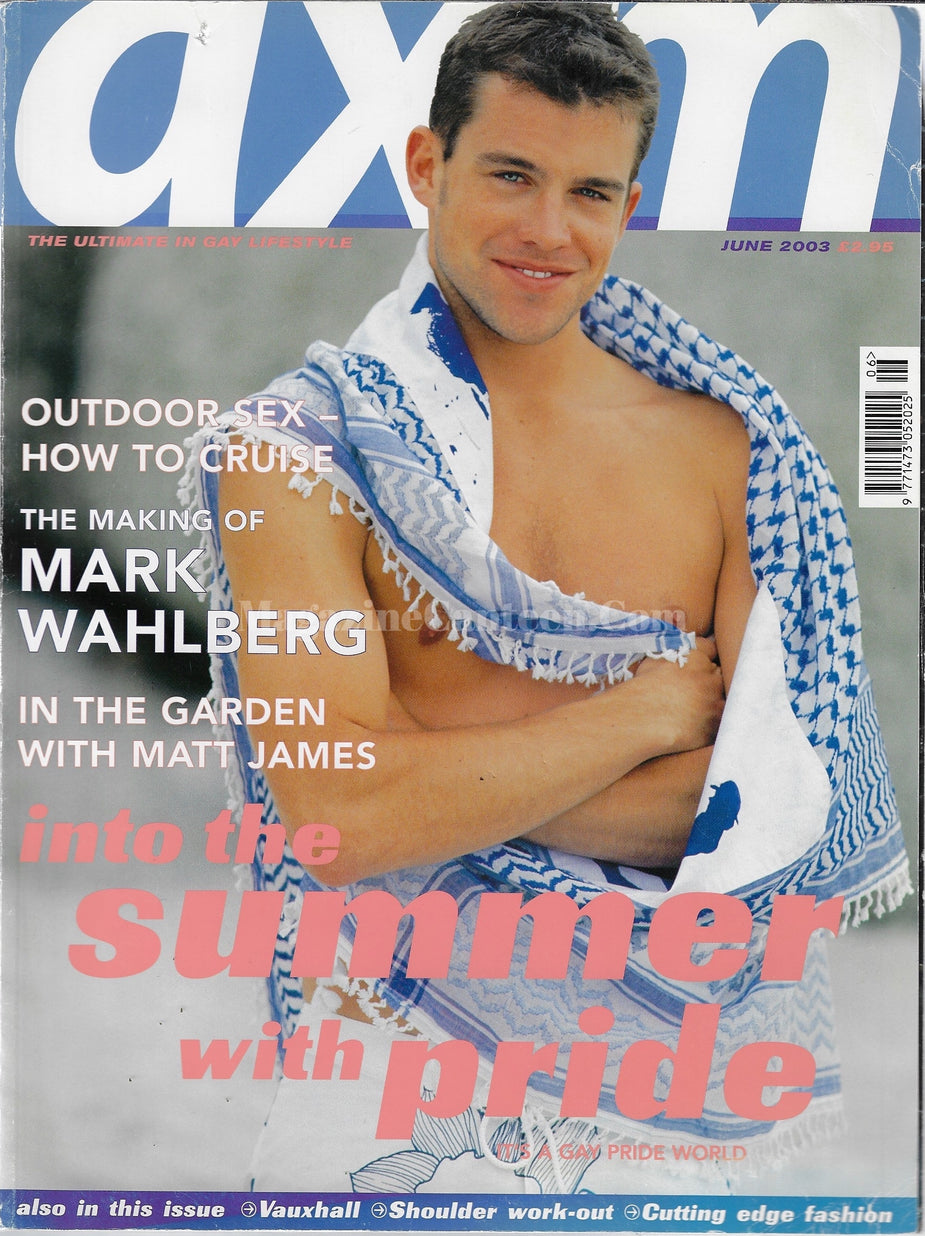 AXM Magazine - Mark Wahlberg – magazine canteen