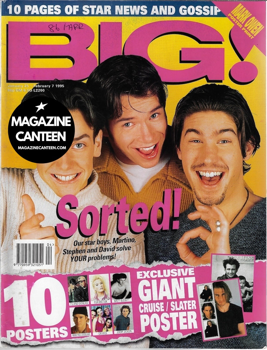 Big Magazine - David W Ross Stephen Gately Anna Friel – magazine canteen