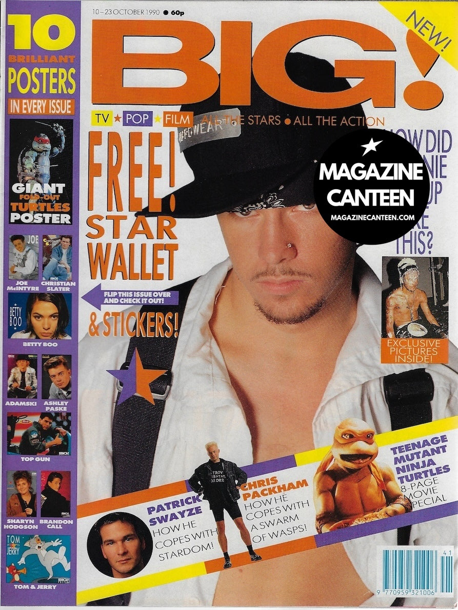 Big Magazine - Donnie Wahlberg New Kids On The Block – magazine canteen