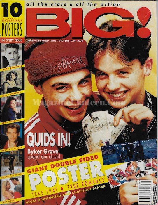 Big Magazine - Ant & Dec Corey Haim 2Unlimited – magazine canteen