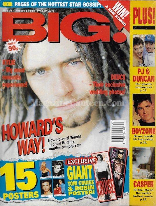 Big Magazine - Howard Donald Take That Boyzone – magazine canteen
