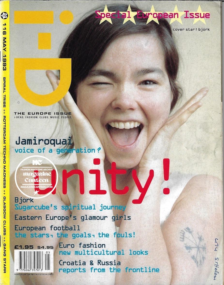 I-D Magazine 116 - BJORK Judy Blame JAMIROQUAI 1993 – magazine canteen