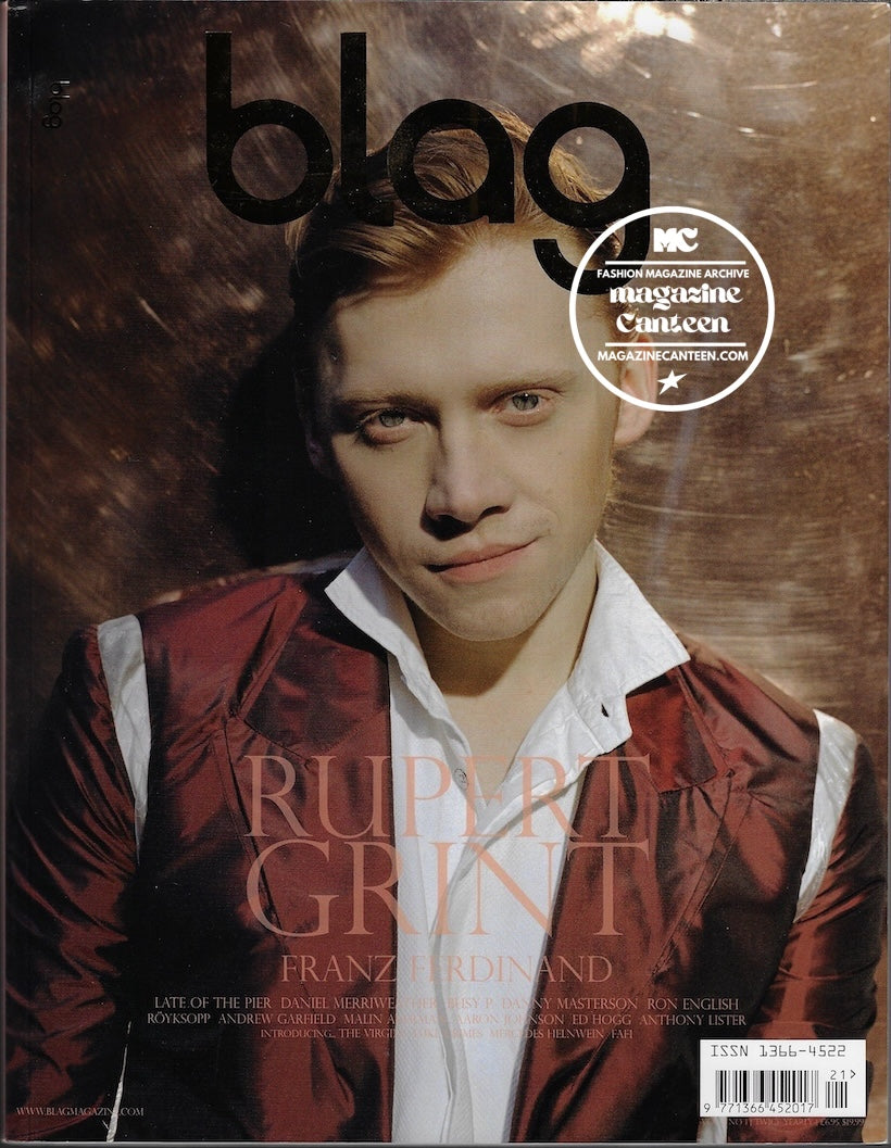 Blag Magazine - Rupert Grint AARON JOHNSON Andrew Garfield – magazine ...