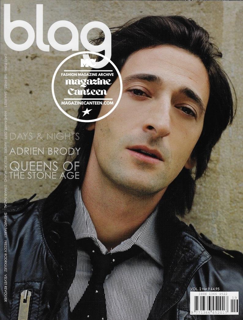 Blag Magazine - Adrien Brody JOSH HOMME Sam Riley DAFT PUNK – magazine ...