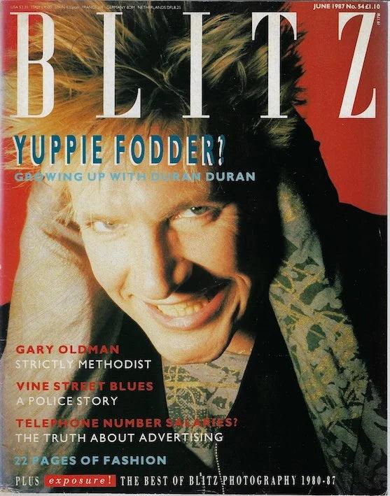 Blitz Magazine - Simon Le Bon Duran Duran Tom Jones Gary Oldman ...