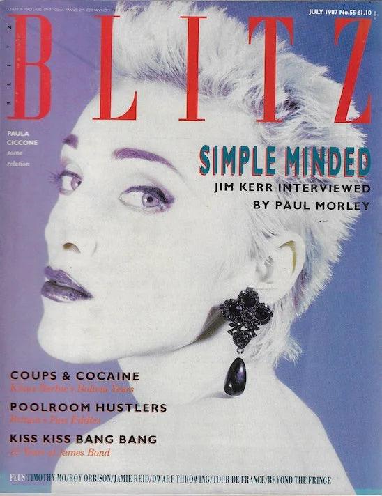 Blitz Magazine - Paula Ciccone Simple Minds Courtney Love – magazine ...