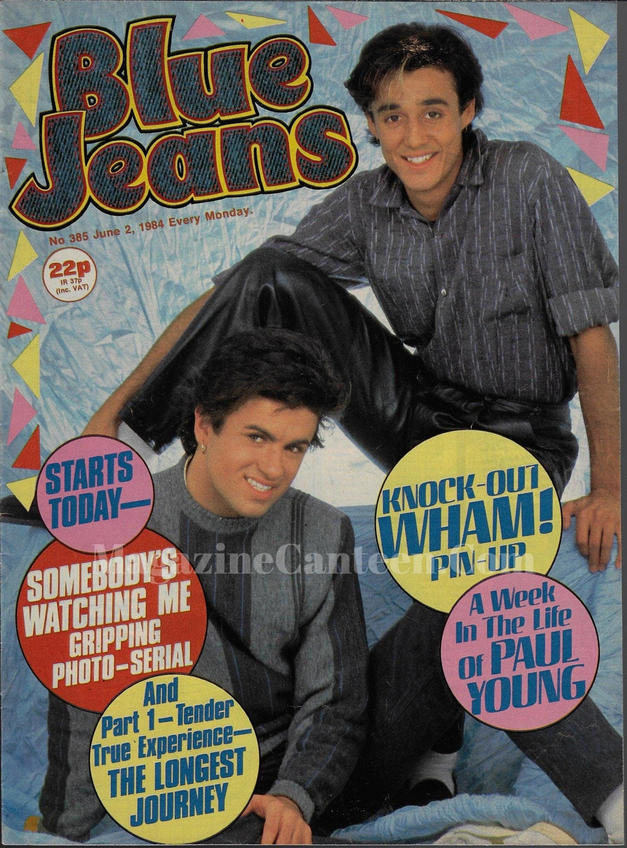Blue Jeans Magazine - George Michael Wham – magazine canteen
