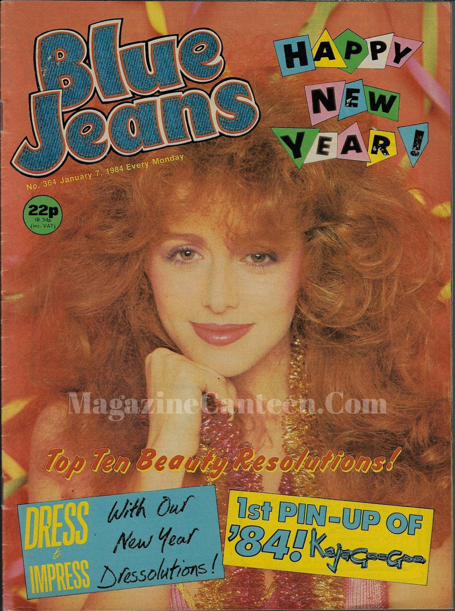 Blue Jeans Magazine - Kim Wilde – magazine canteen