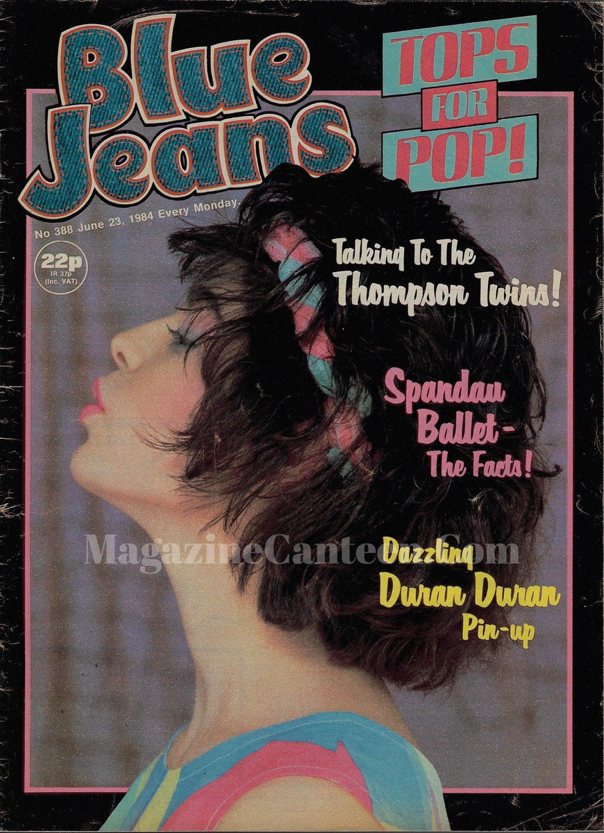 Blue Jeans Magazine - The Thompson Twins – magazine canteen