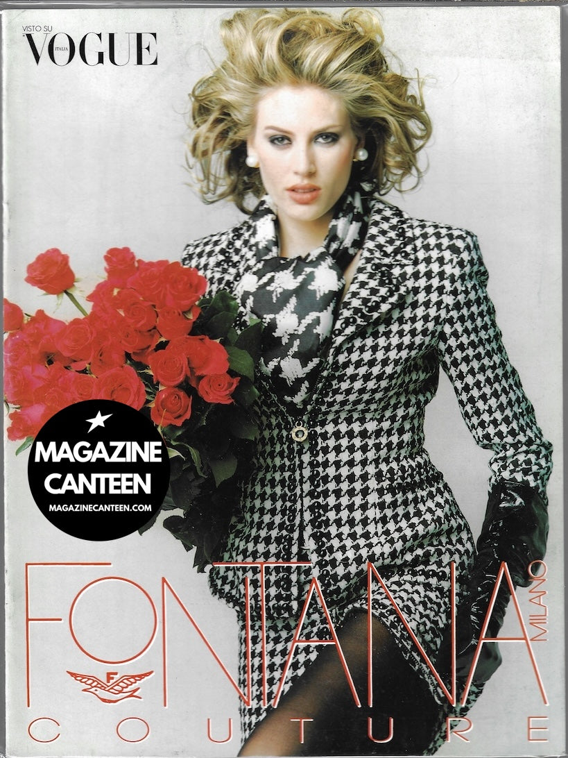 Vogue Italia Supplement - Fontana Aldo Fallai 1995 – magazine canteen