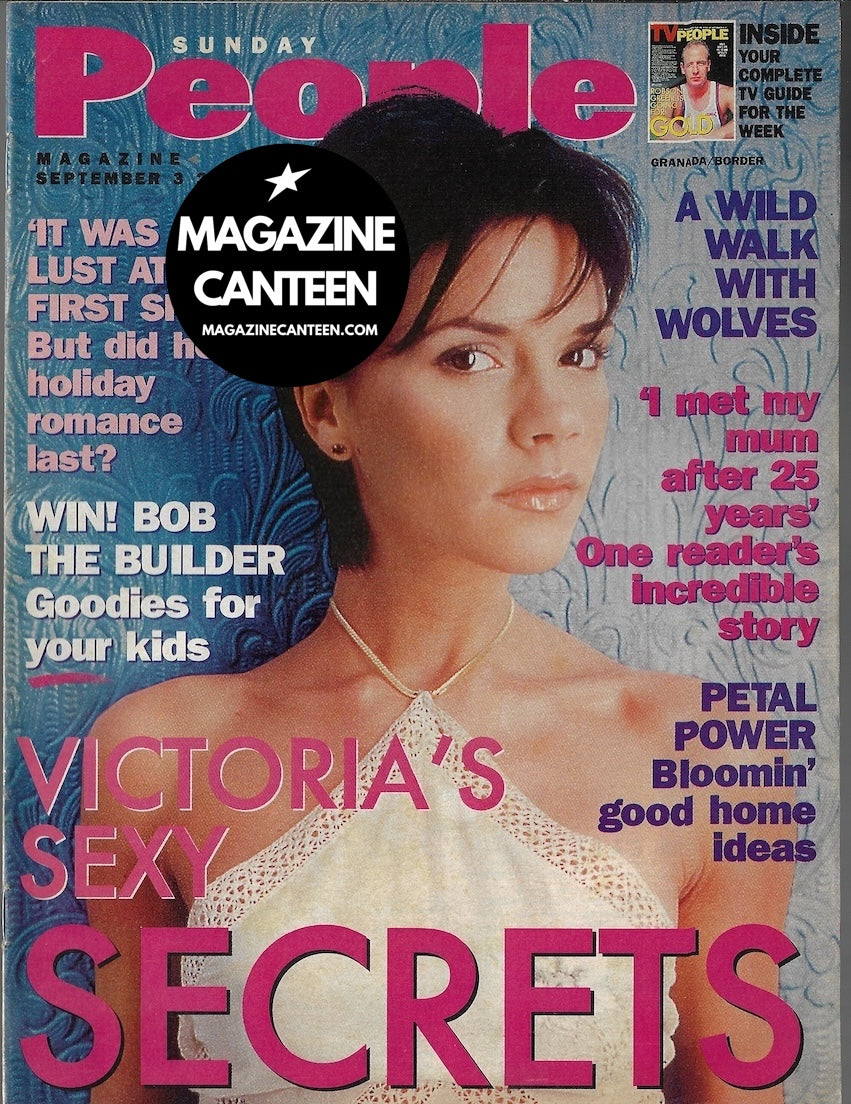 Sunday People Magazine - Victoria Beckham – magazine canteen