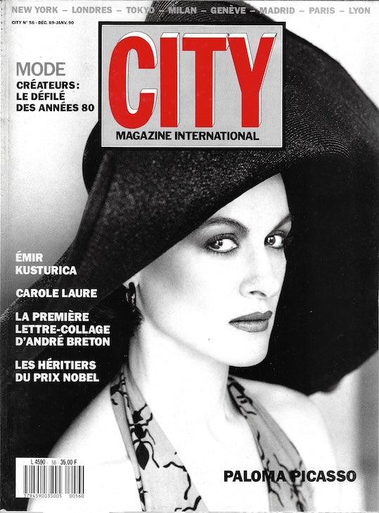 City Magazine ( French ) Paloma Picasso – magazine canteen