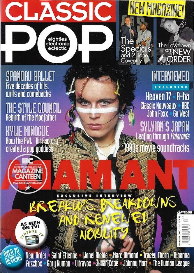 Classic Pop Magazine - Adam Ant – magazine canteen
