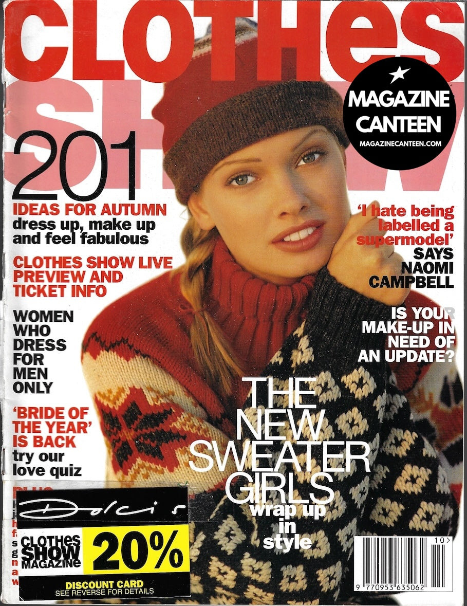 The Clothes Show Magazine - Wayne Stambler KEELEY HAWES Meg Ryan ...
