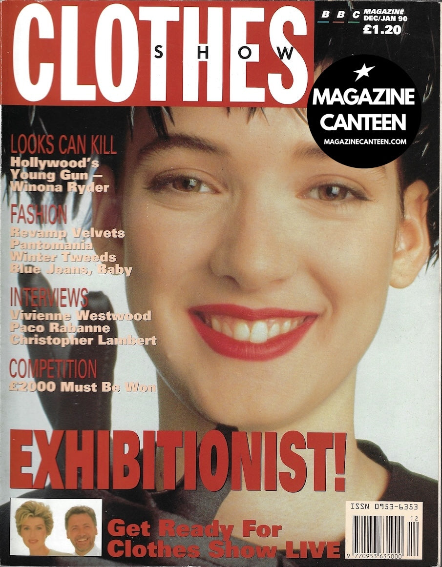 Clothes Show Magazine - Winona Ryder VIVIENNE WESTWOOD Paul Coster ...