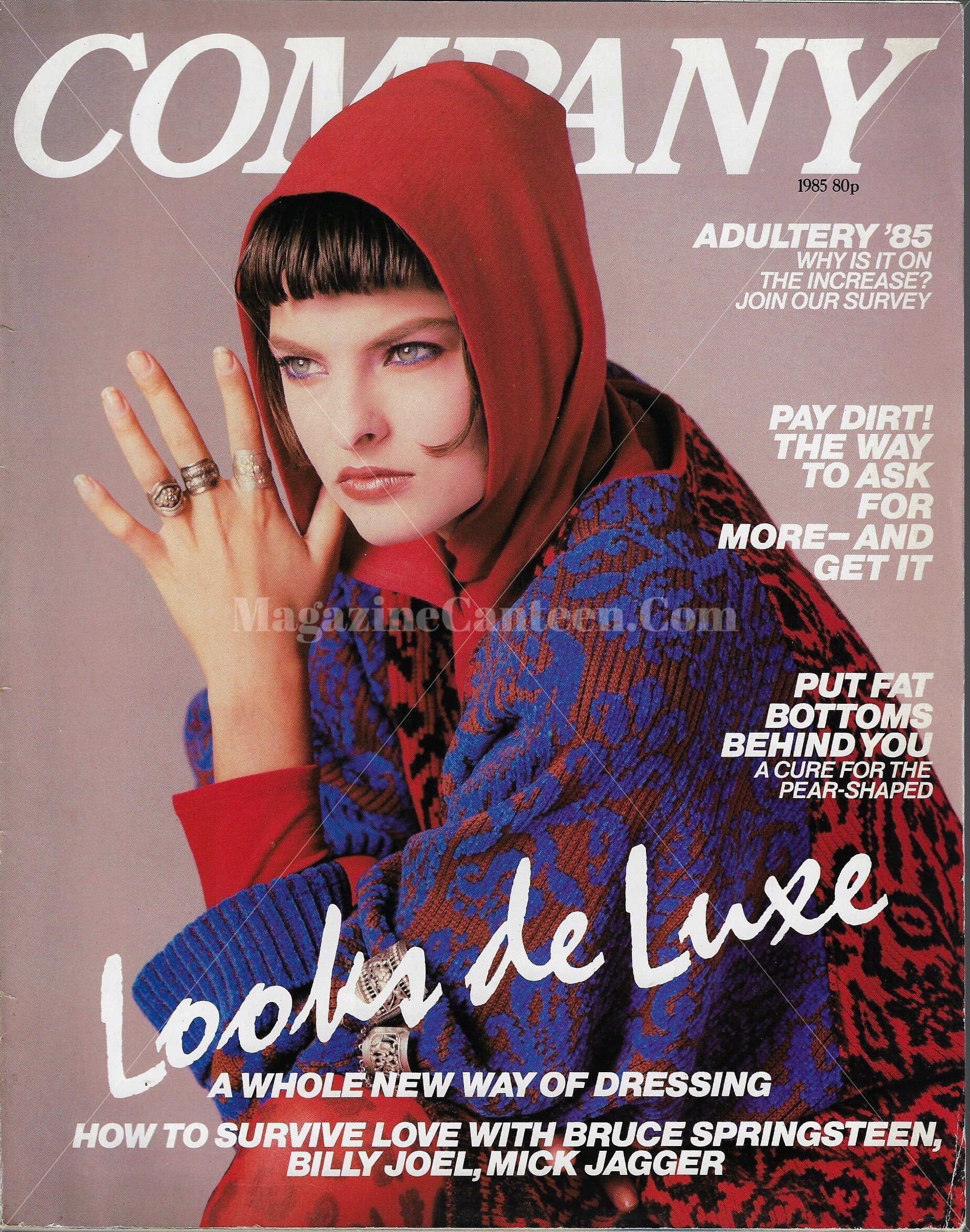 Company Magazine - Linda Evangelista Francois Lamy – magazine canteen
