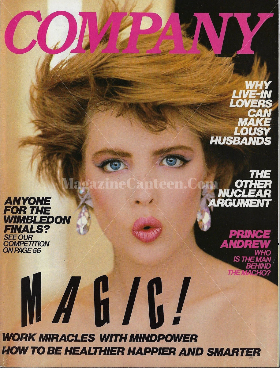 Company Magazine - Kathyrn Hardy – magazine canteen