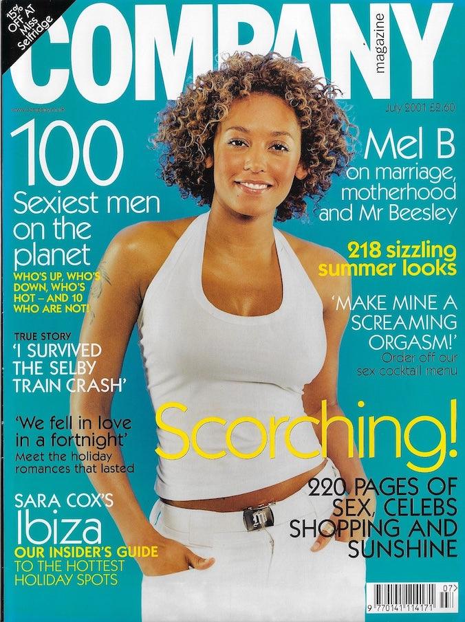 Company Magazine - Mel B The Spice Girls – magazine canteen