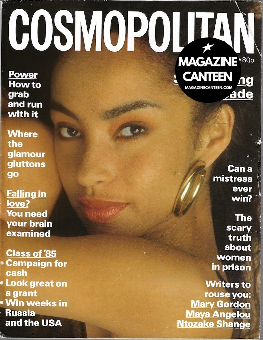 Cosmopolitan Magazine - SADE Steve Hiett ANTONY SHER – magazine canteen