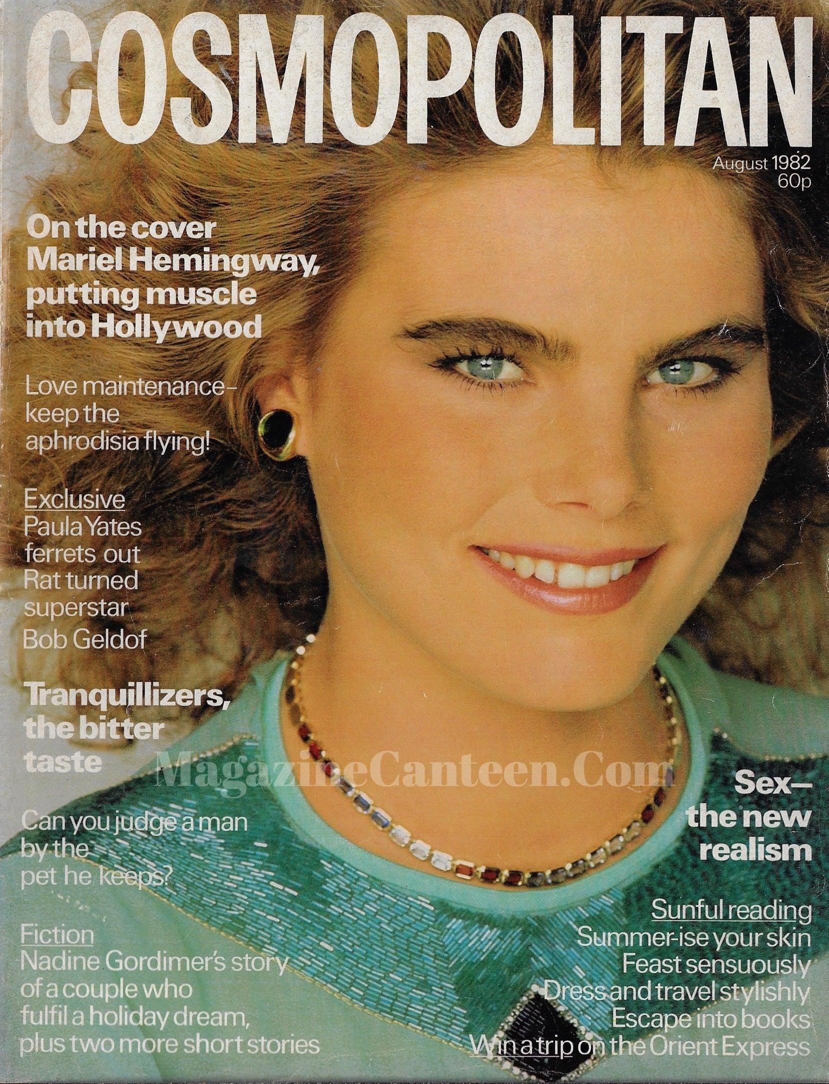 Cosmopolitan Magazine - Mariel Hemingway – magazine canteen