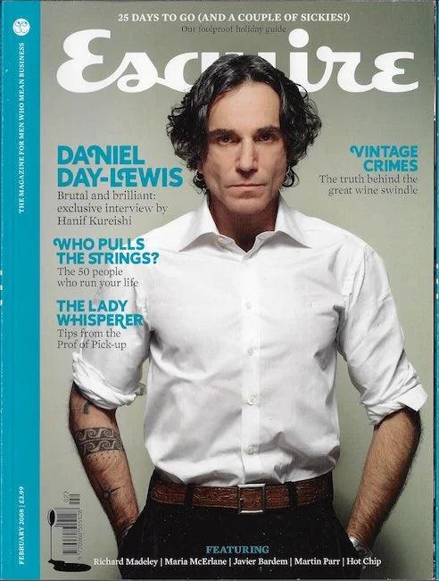 Esquire Magazine - Daniel Day Lewis Javier Bardem – magazine canteen