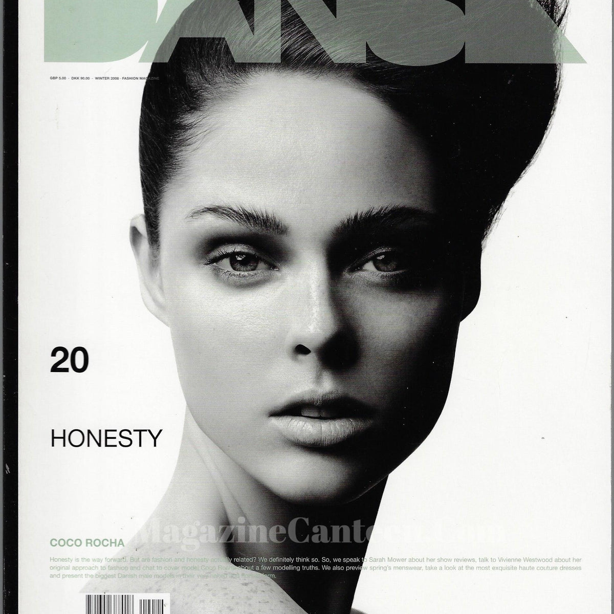 Dansk Magazine 20 - Coco Rocha – magazine canteen