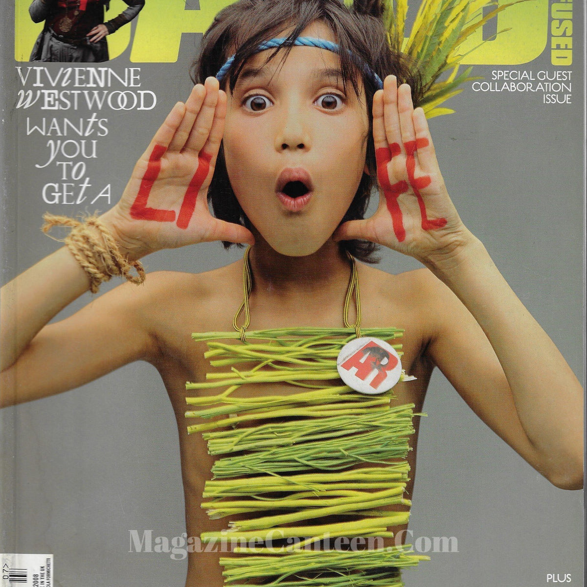 Dazed & Confused Magazine 2008 - Vivienne Westwood – magazine canteen