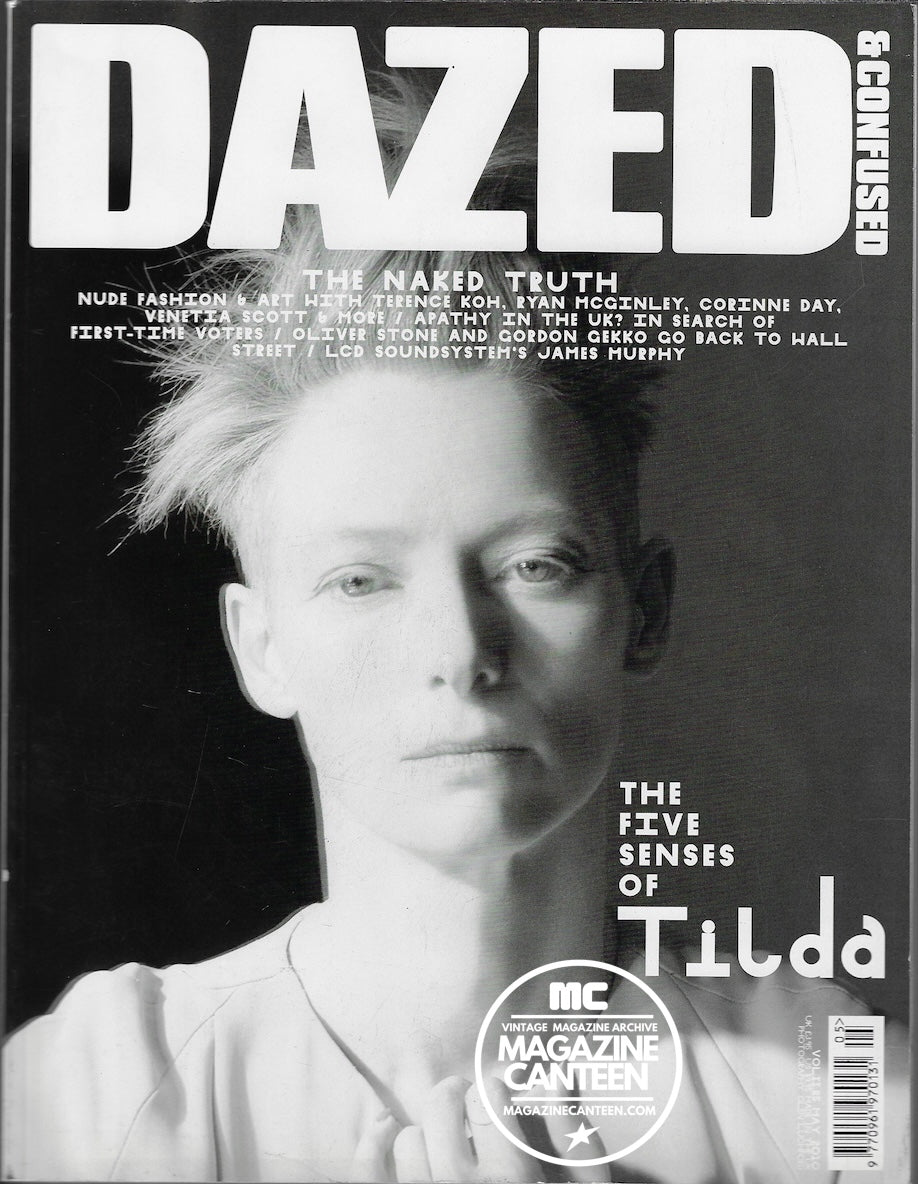 Dazed & Confused Magazine - Tilda Swinton HANNAH HOLMAN – magazine canteen