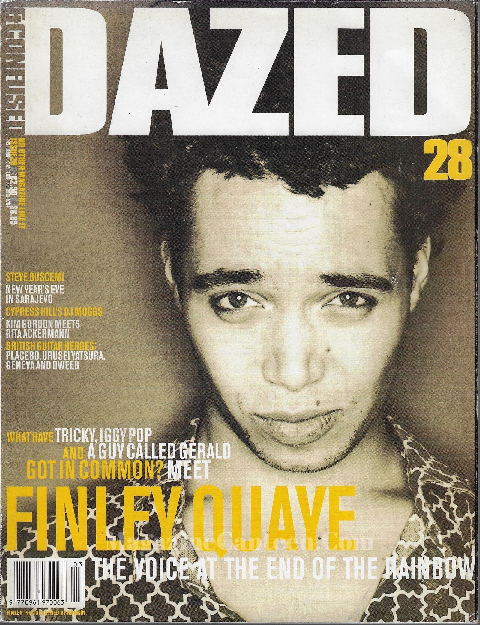 Dazed & Confused Magazine 1996 - Finley Quaye – magazine canteen