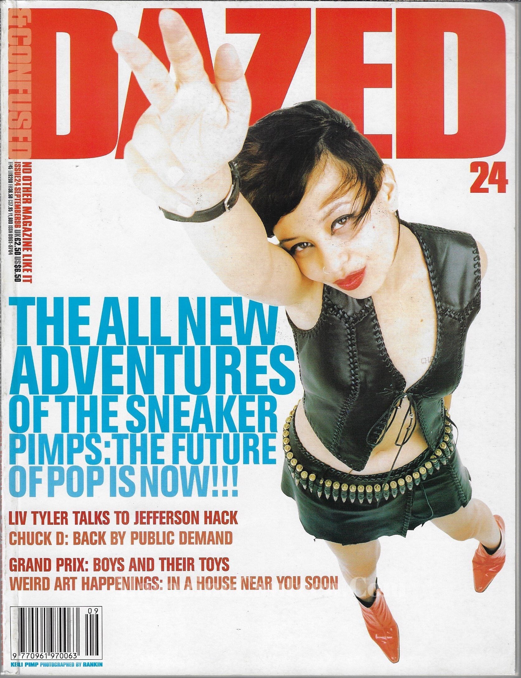 Dazed & Confused Magazine - Donna Elastica 1996 – magazine canteen
