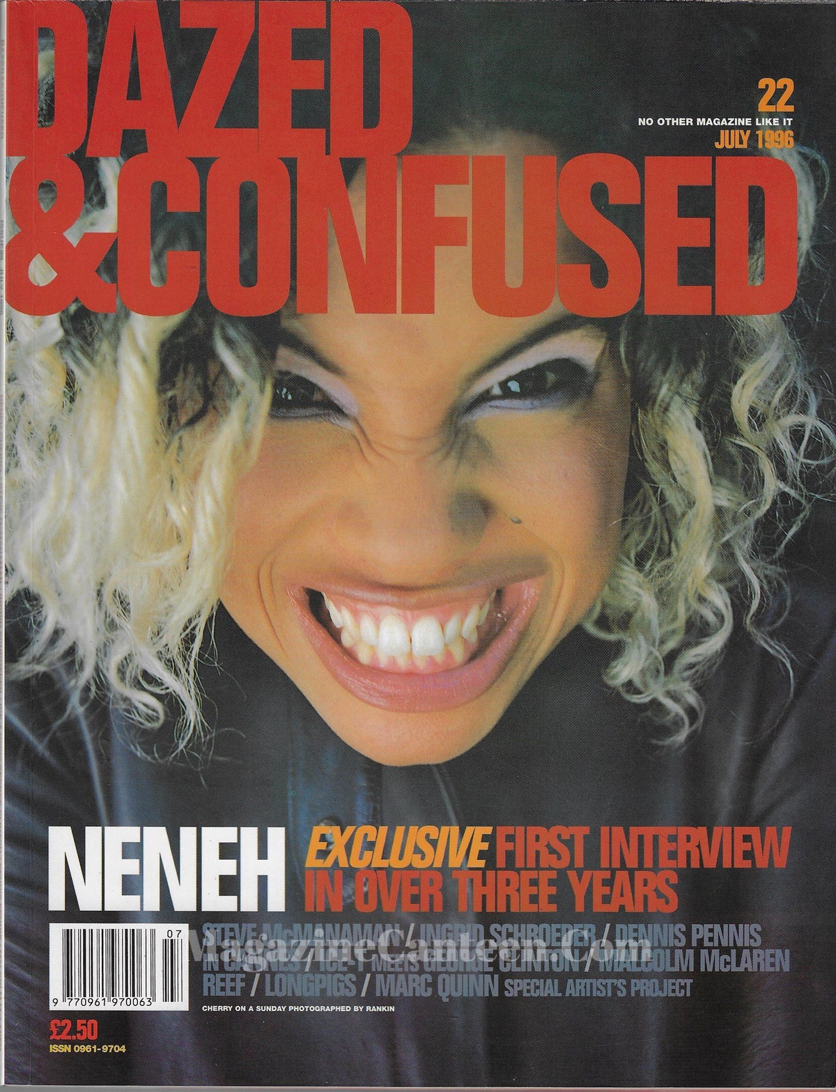 Dazed & Confused Magazine - Neneh Cherry 1996 – magazine canteen