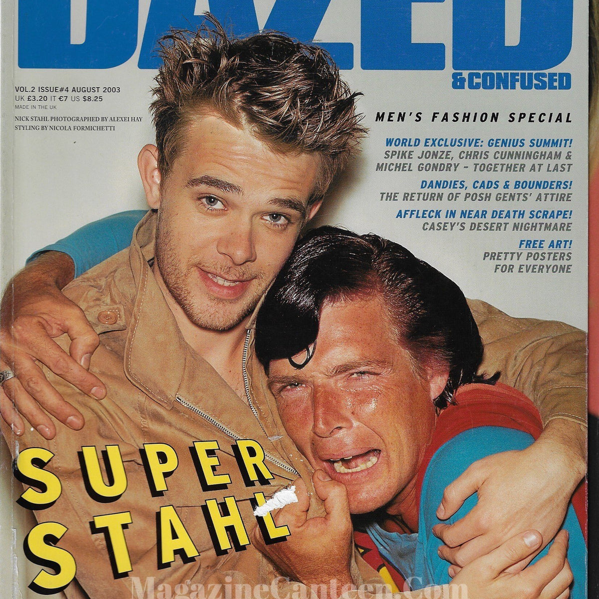 Dazed & Confused Magazine 2003 - Nick Stahl – magazine canteen