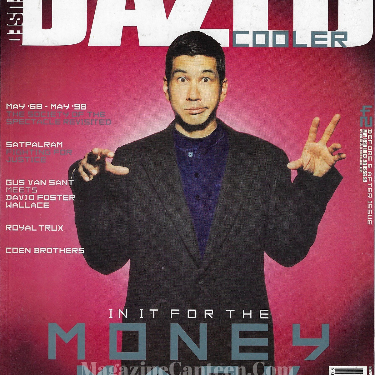 Dazed & Confused Magazine 1998 - Money Mark Cooler – magazine canteen
