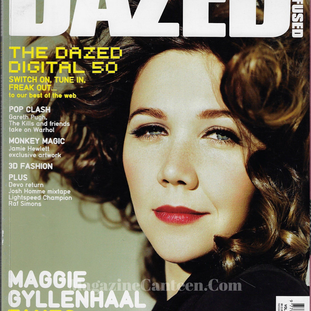 Dazed & Confused Magazine 2007 - Maggie Gyllenhaal Gorillaz – magazine ...