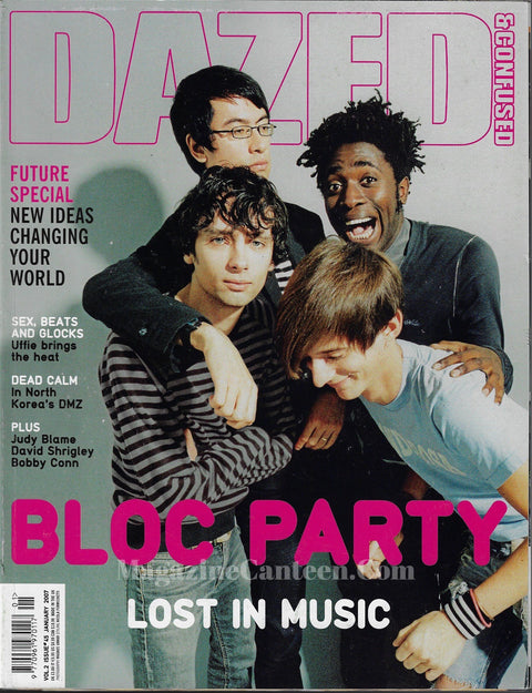 Dazed & Confused Magazine 2007 - Bloc Party – magazine canteen