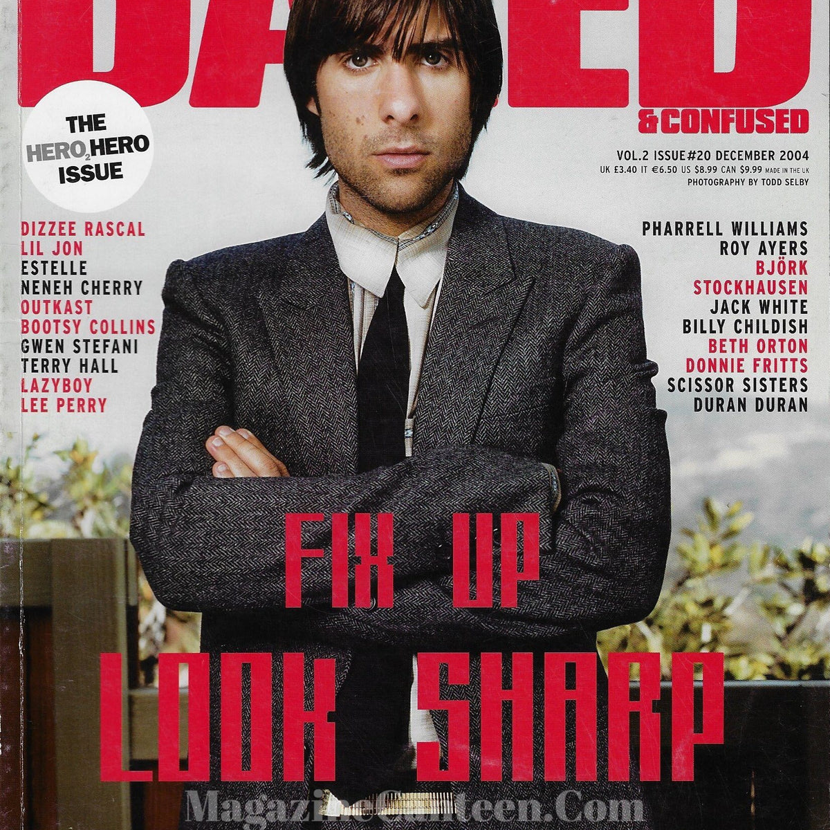 Dazed & Confused Magazine 2004 - Jason Schwartzman – magazine canteen