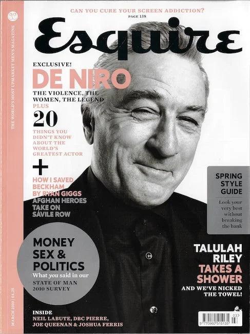 Esquire Magazine - Robert De Niro Ryan Giggs – magazine canteen