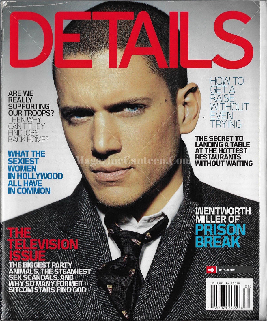 Details Magazine - Wentworth Miller – magazine canteen