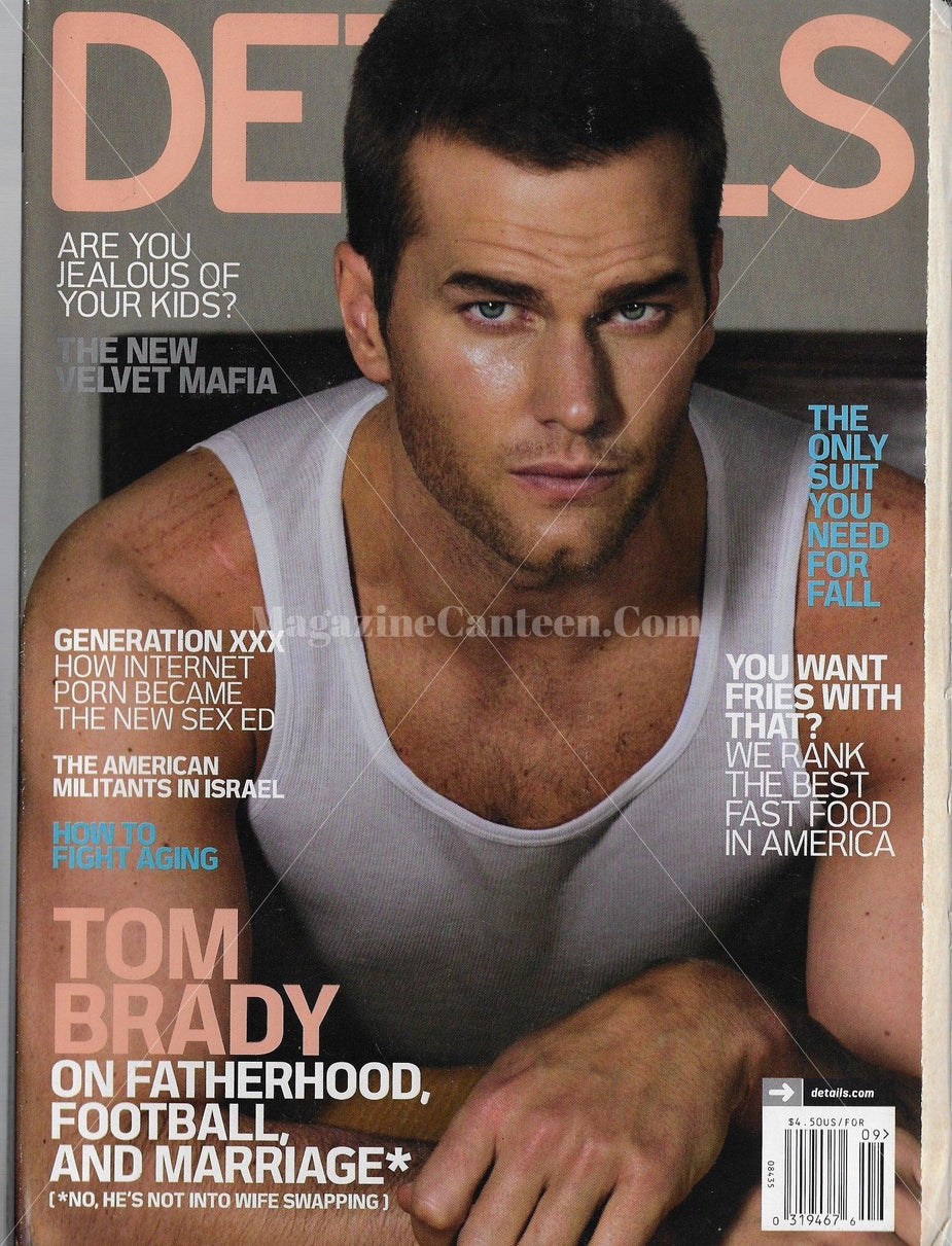 Details Magazine - Tom Brady – magazine canteen