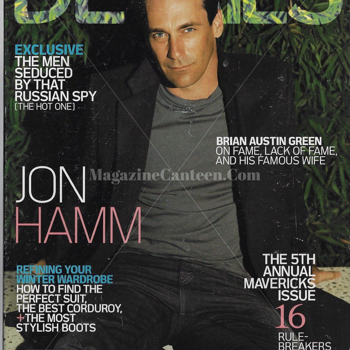 Details Magazine - Jon Hamm – magazine canteen