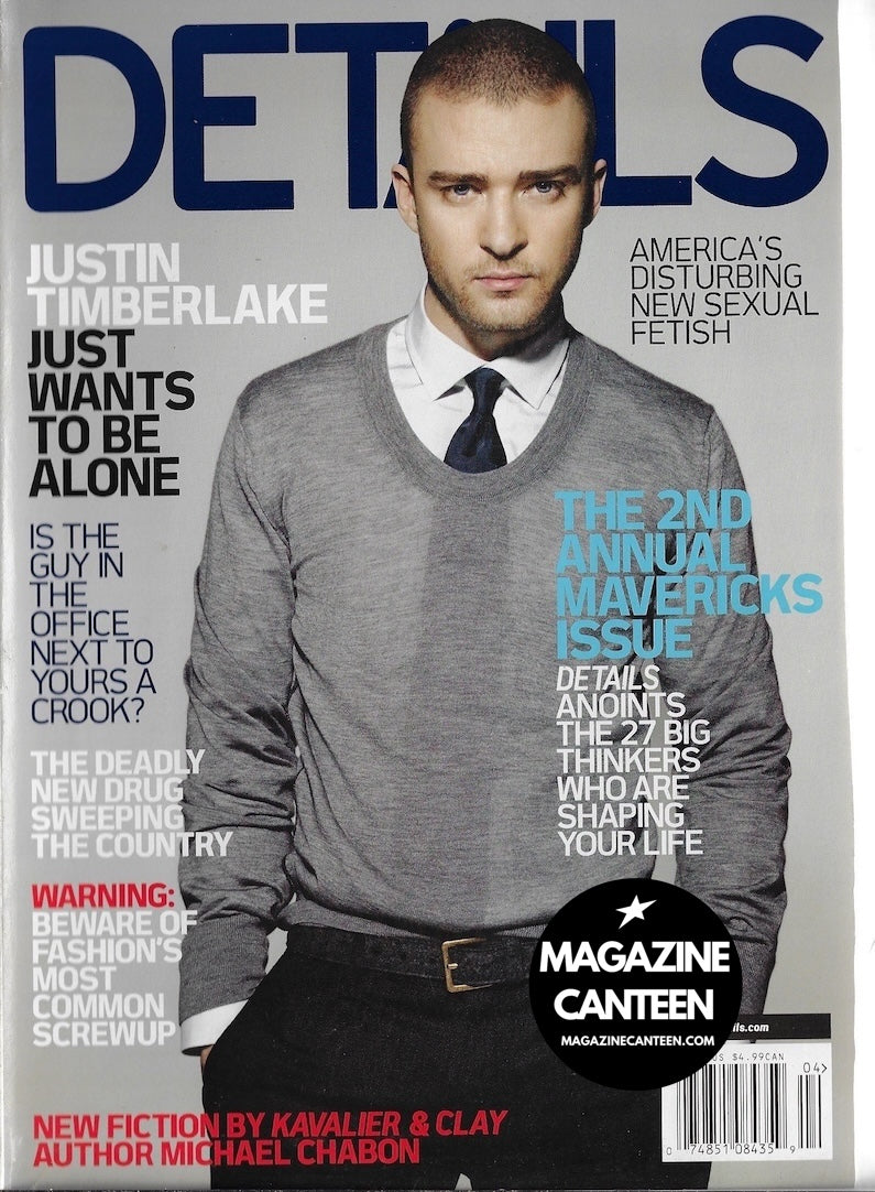 Details Magazine - Justin Timberlake – magazine canteen