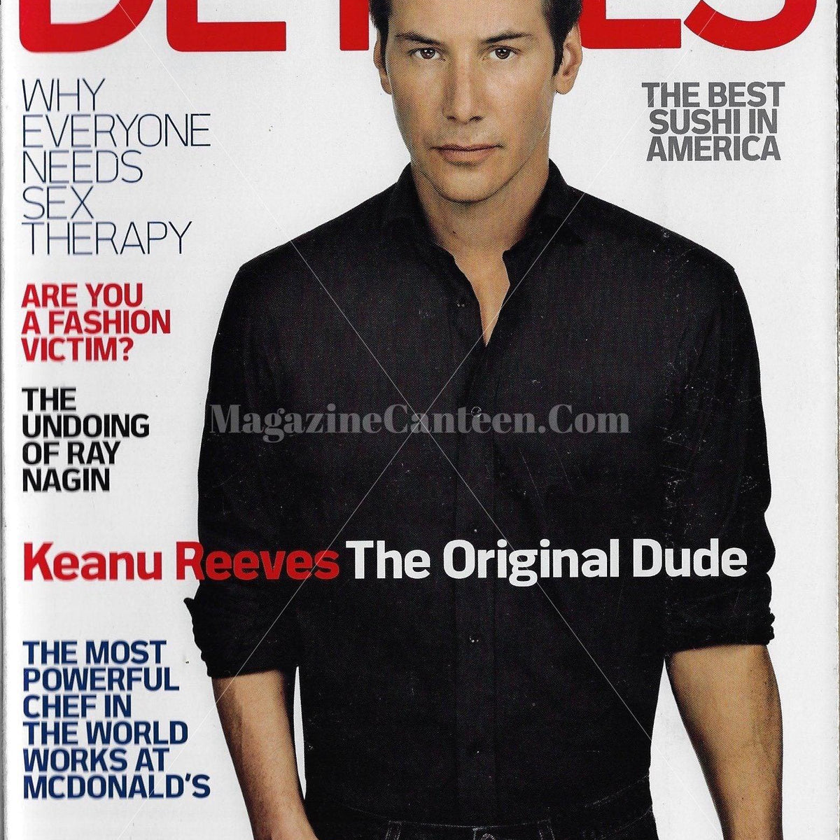 Details Magazine - Keanu Reeves – magazine canteen