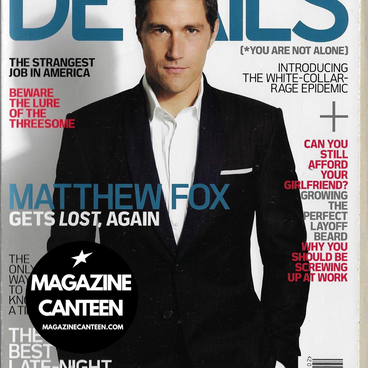 Details Magazine - Matthew Fox – magazine canteen