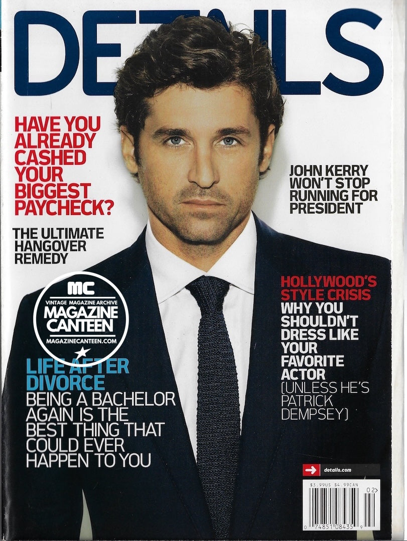 Details Magazine - Patrick Dempsey – magazine canteen