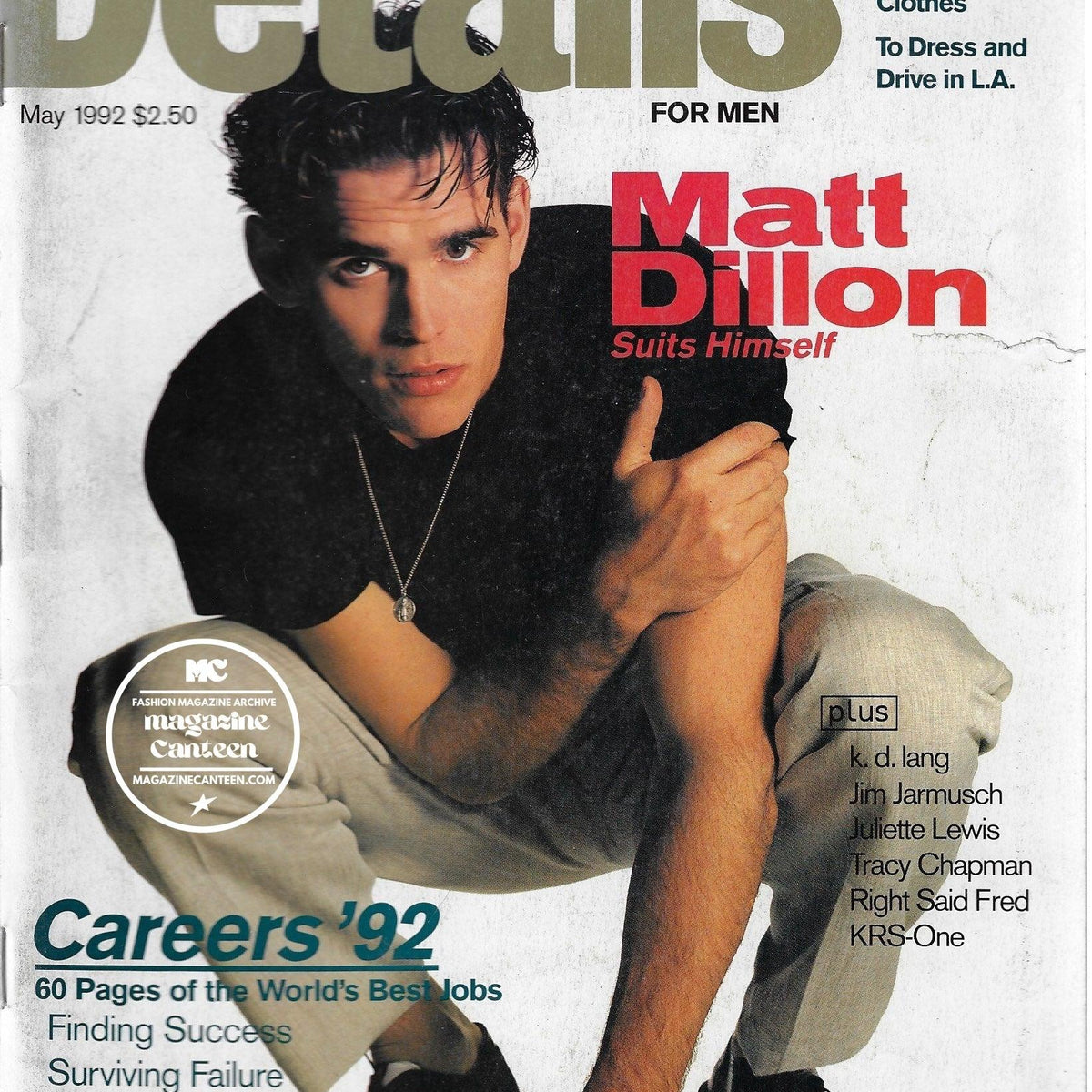 Details Magazine - Matt Dillon – magazine canteen