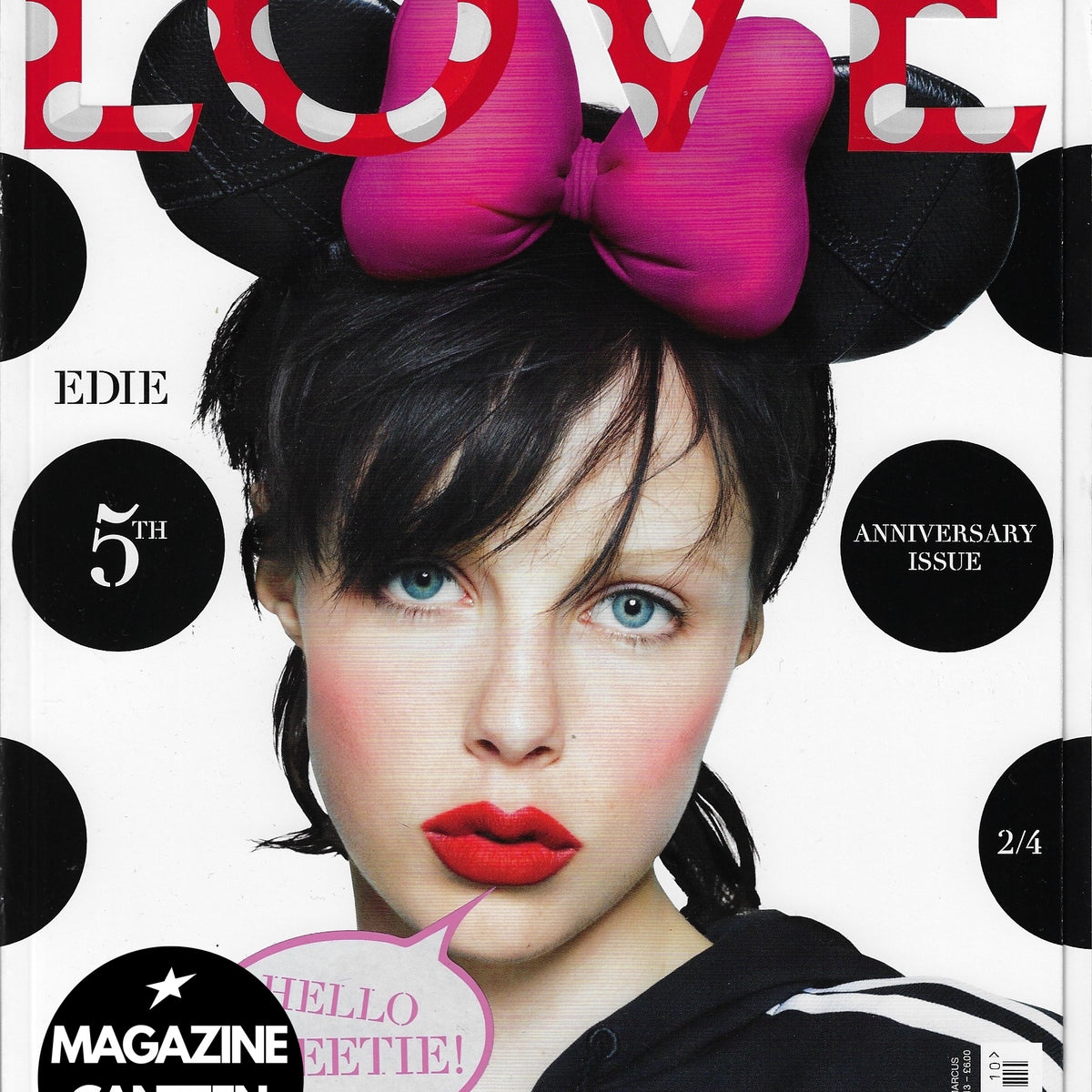 Love Magazine 10 - Edie Campbell – magazine canteen