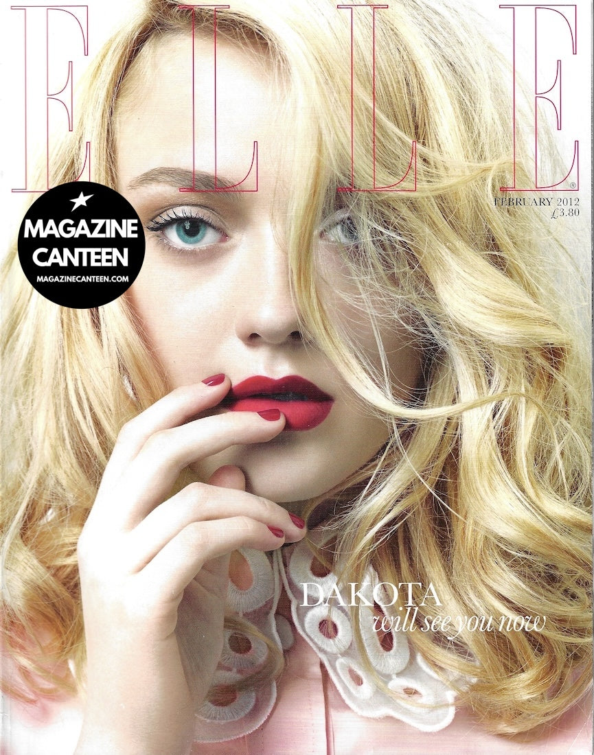 Elle Magazine 2012 - Dakota Fanning LTD Cover – magazine canteen