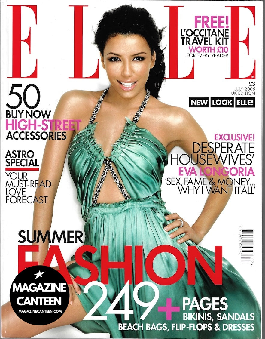 Elle Magazine - Eva Longoria FAITH EVANS Clare Durkin – magazine canteen