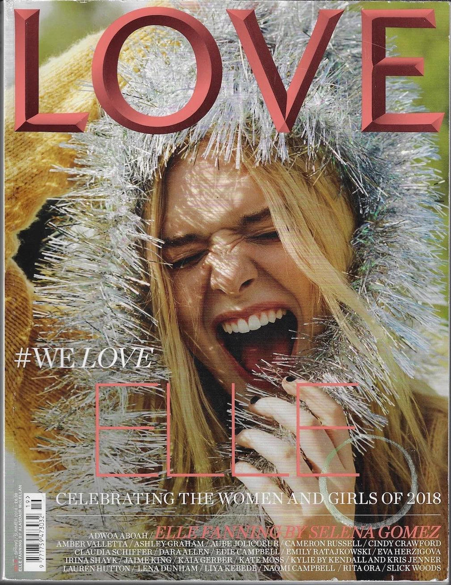 Love Magazine 19 - Elle Fanning – magazine canteen